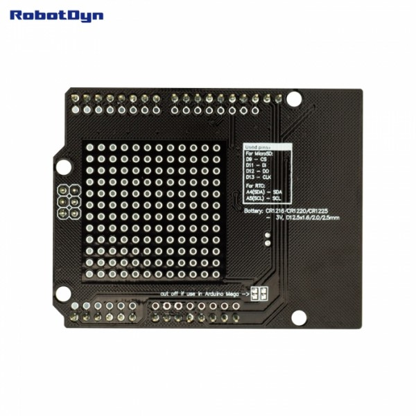 RobotDyn Data Logging Shield - RDDATALOGSHIELD